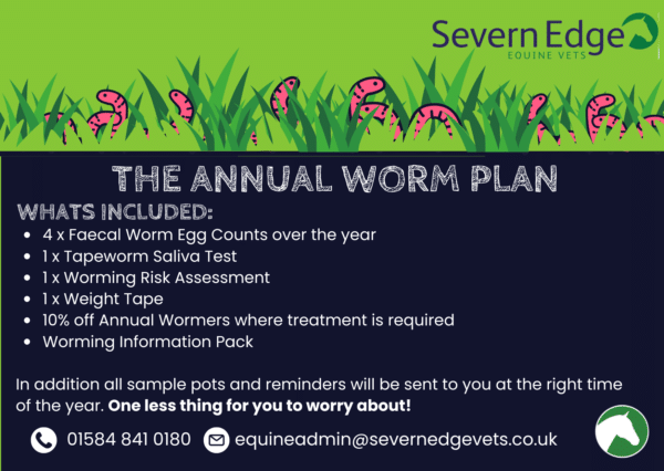 Annual Worming Plan - Severn Edge Equine Vets